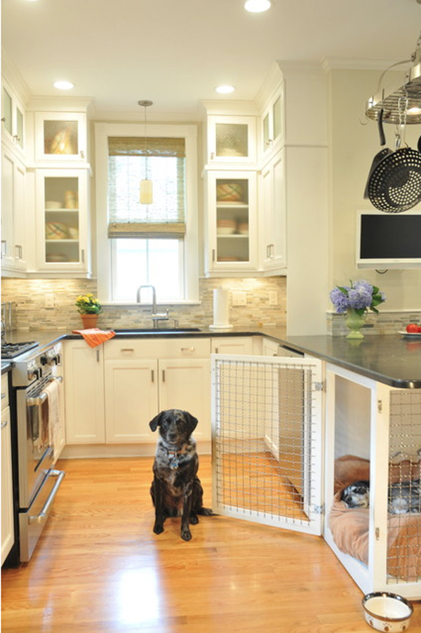 25 Cool Indoor Dog Houses HomeMydesign