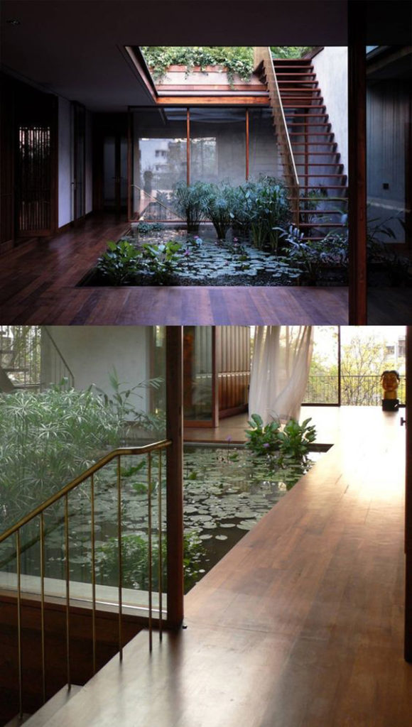 20 Modern And Impressive Indoor Pond Design Feels Outdoor Homemydesign