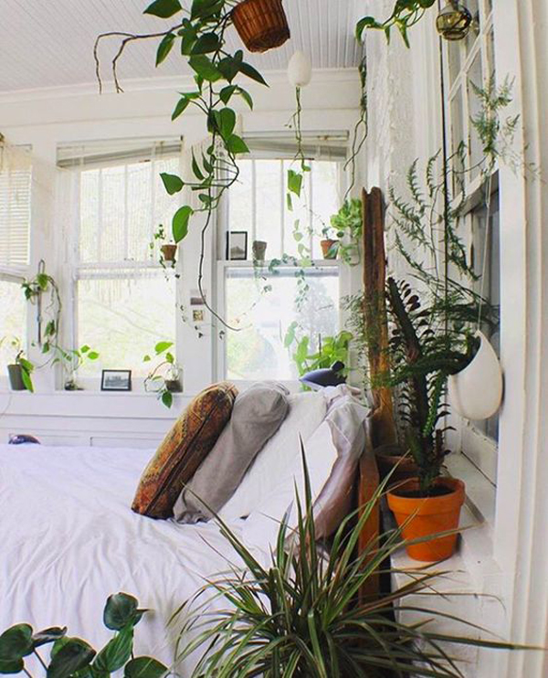 Nature inspired bedroom decor ideas HomeMydesign
