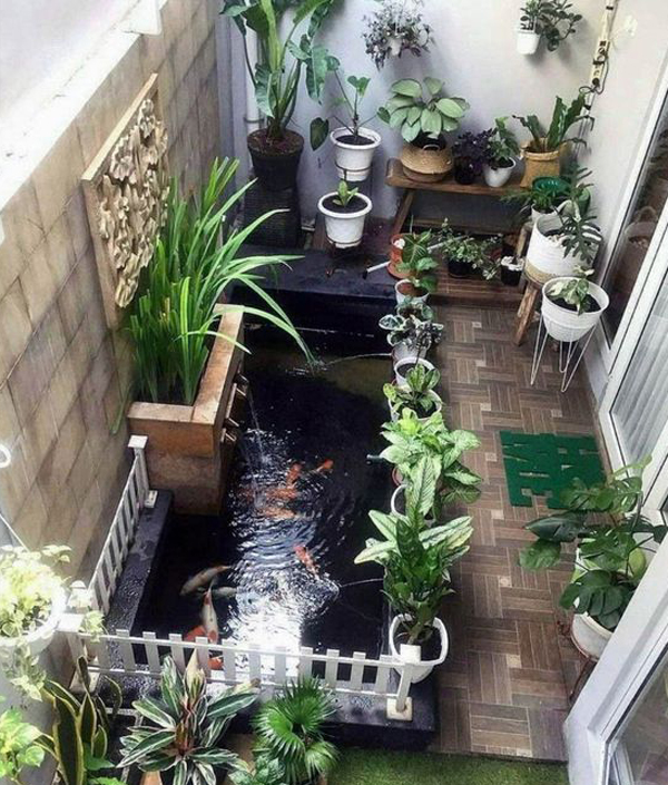 Cool and cozy small fish pond designs HomeMydesign Cool and cozy small fish pond designs HomeMydesign