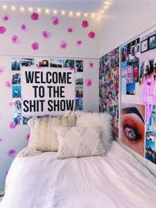 25 Cool Poster Decor Ideas For College Dorm Room | HomeMydesign