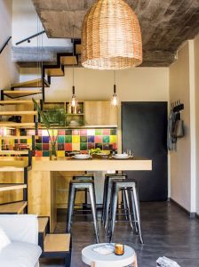 25 Space-Saving Kitchen Ideas In Under The Stairs | HomeMydesign