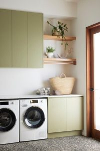 20 Minimalist Japandi Laundry And Drying Room Ideas | HomeMydesign