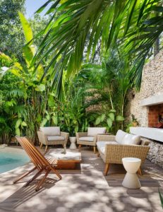 20 Beach Style Backyard Ideas Like A Holiday | HomeMydesign