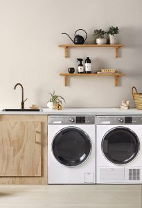 20 Minimalist Japandi Laundry And Drying Room Ideas | HomeMydesign