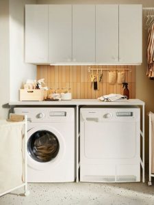 20 Minimalist Japandi Laundry And Drying Room Ideas | HomeMydesign