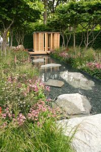 20 Cool Pond Pathway Ideas For Your Garden | HomeMydesign