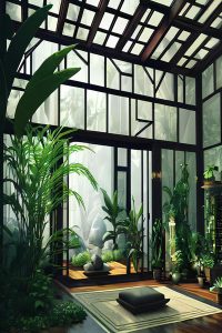 20 Calming Meditation Rooms That Nature Inspired | HomeMydesign