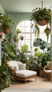 23 Botanical Garden Rooms That Bring Your Outdoor | HomeMydesign