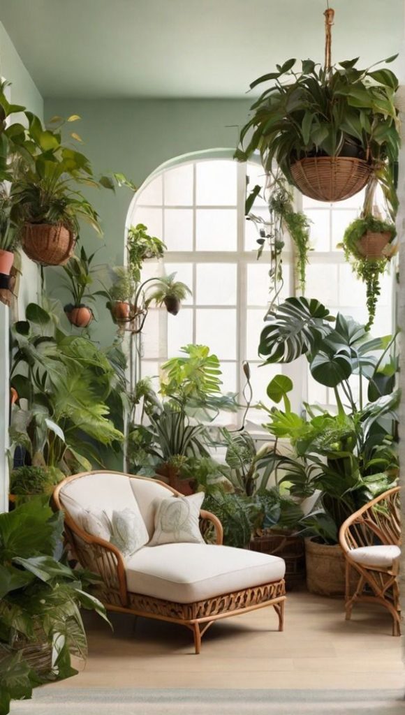 23 Botanical Garden Rooms That Bring Your Outdoor | HomeMydesign