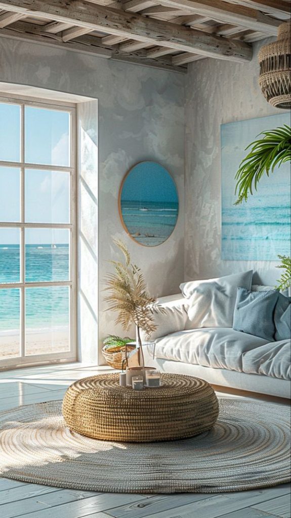 22 Coastal Interior Design Like A Tropical Paradise | HomeMydesign