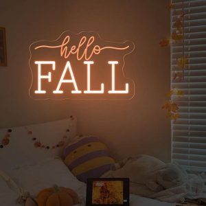 How To Make Awesome Neon Lights For Autumn | HomeMydesign